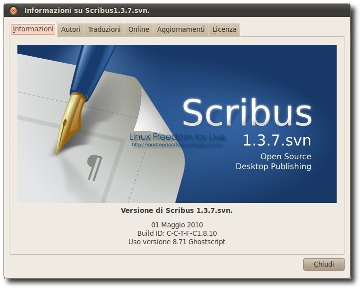 Installare o Aggiornare Scribus 1.3.7 su Ubuntu - Linux Freedom